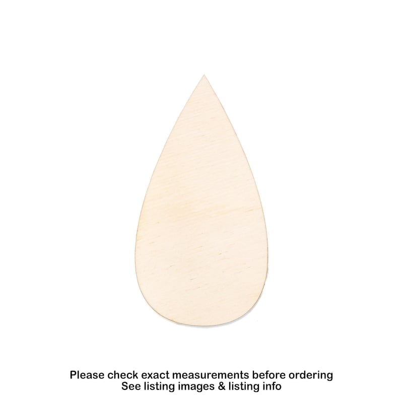 Tear Drop Shape - Etsy