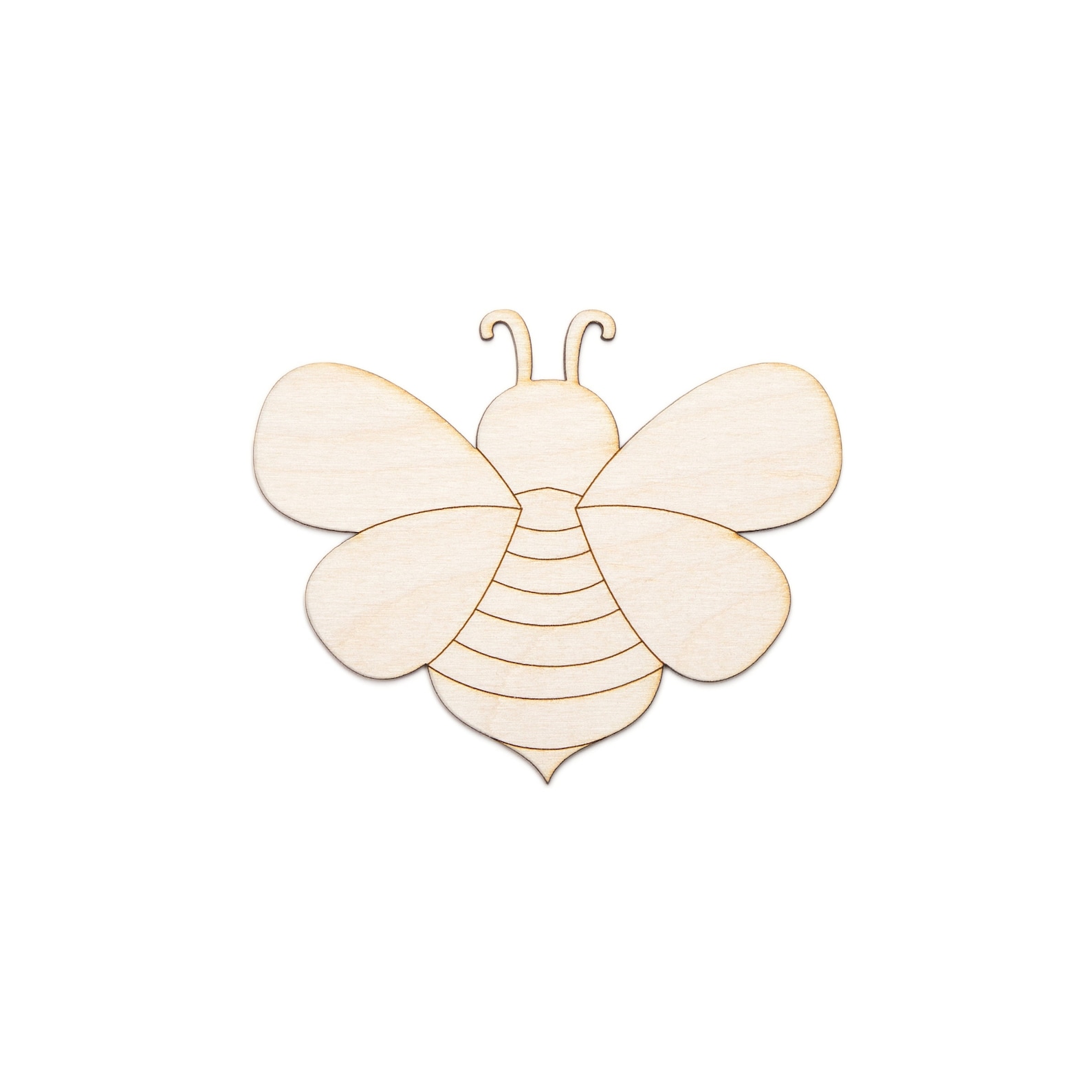 Cute Bee-wood Cutout-detailed-choose A Size-diy Crafts-bee - Etsy