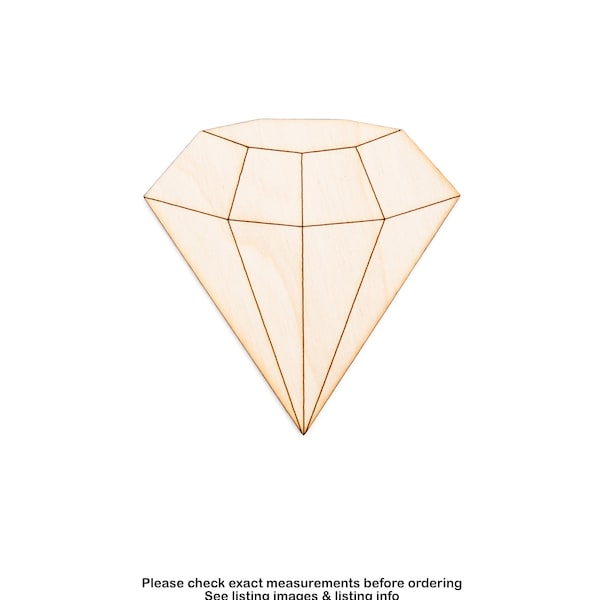 Diamond Cutout - Etsy
