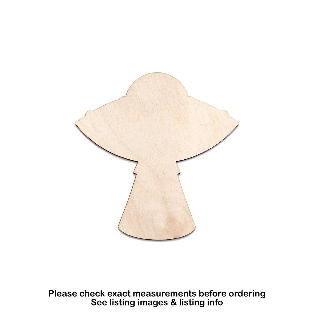 UFO Space Ship With Beam Blank-wood Cutout-alien Ship-various Sizes-diy ...