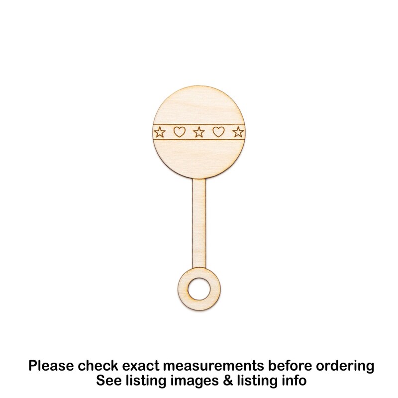 Wood Baby Rattle - Etsy