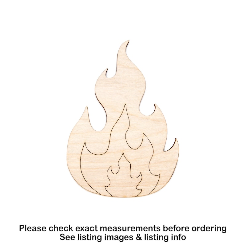 Flame Fire Cutout - Etsy