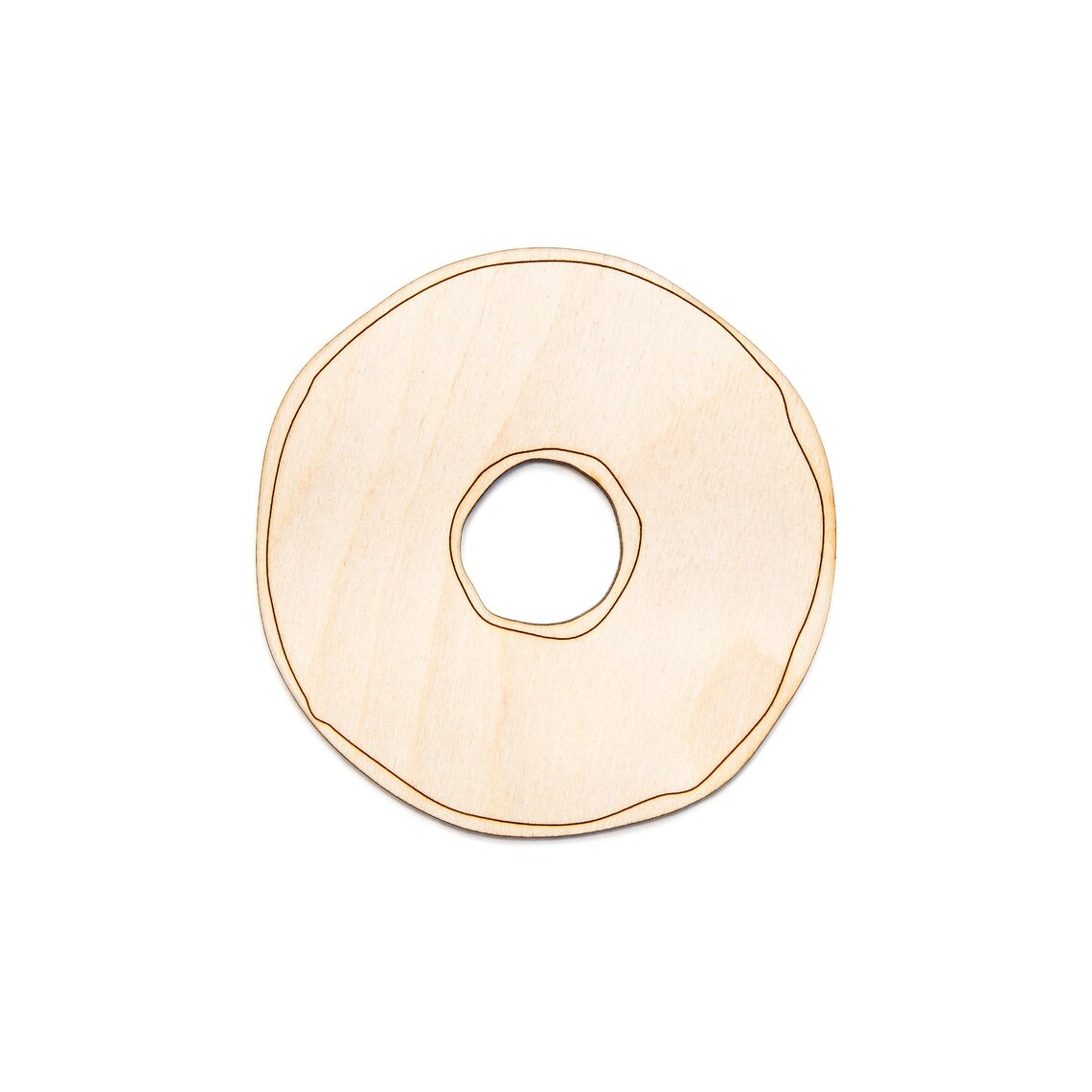 Donut Plain Wood Cutout-blank Donut Wood Decor-diy Desserts and ...
