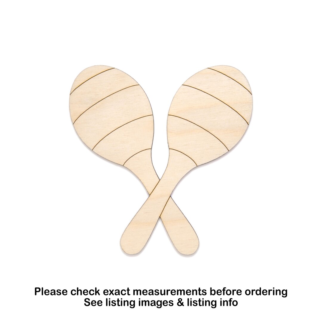 Maracas Crossed Detail Wood Cutout-music Instruments-musical Theme ...