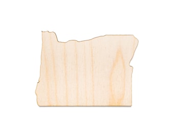 Wooden Oregon Cutout - Etsy