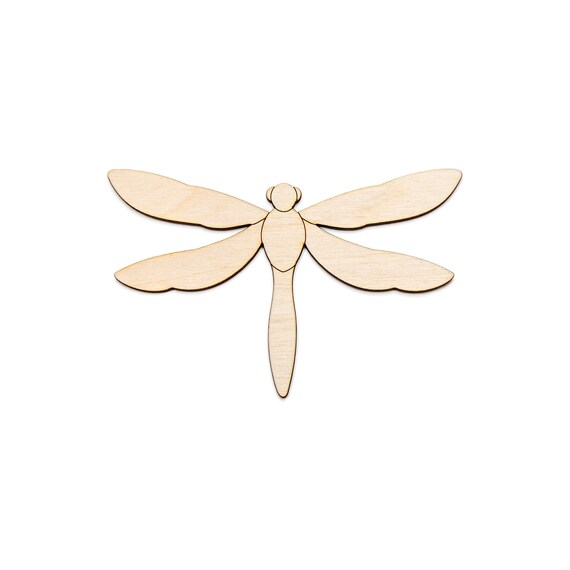Dragonfly-blank Wood Cutout-bugs and Insects Theme Wood - Etsy