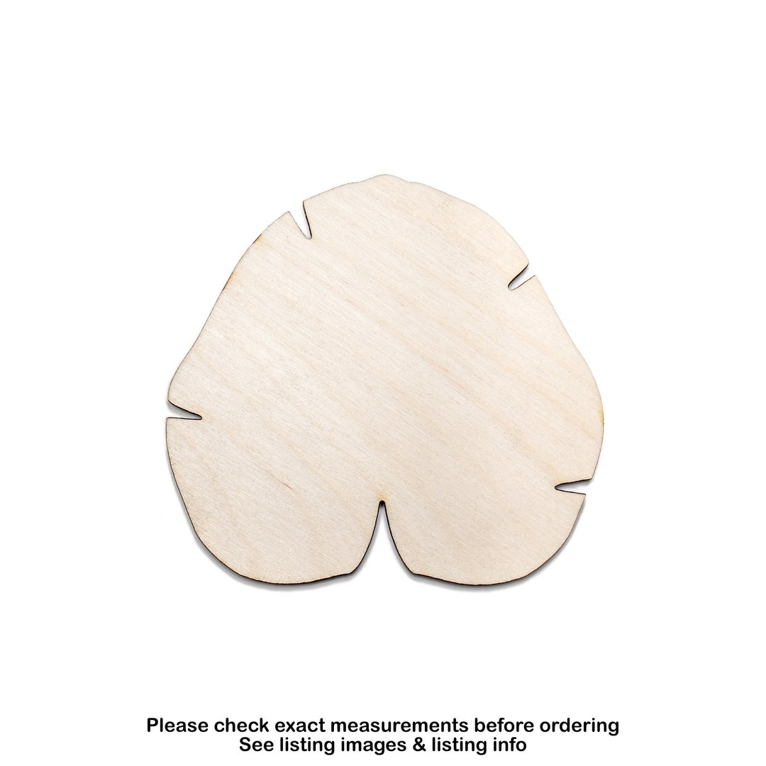 Lily Pad-blank Wood Cutout-floating Leaf-water Lily Leaf-pond and Water ...