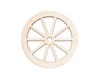 Wagon Wheel Cutout, Wild West Cowboy Theme Art Shape Wagon Wheel ...