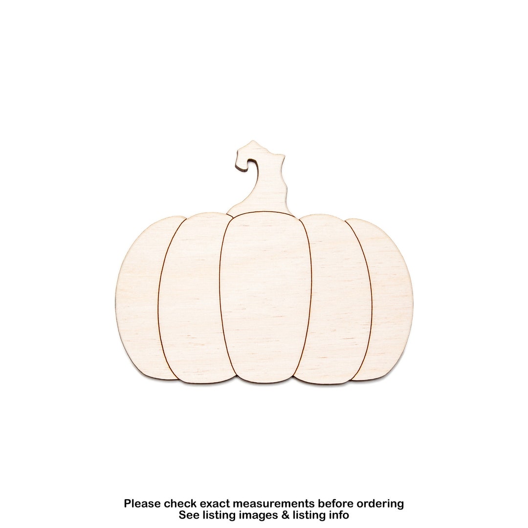 Fall Pumpkin Wide-wood Cutout-fall and Holiday Wood Decor-various Sizes ...