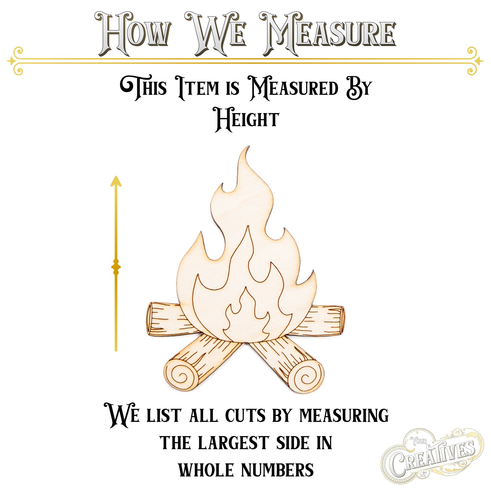 Campfire Wood Cutout-camping Theme Party-line Etch - Etsy