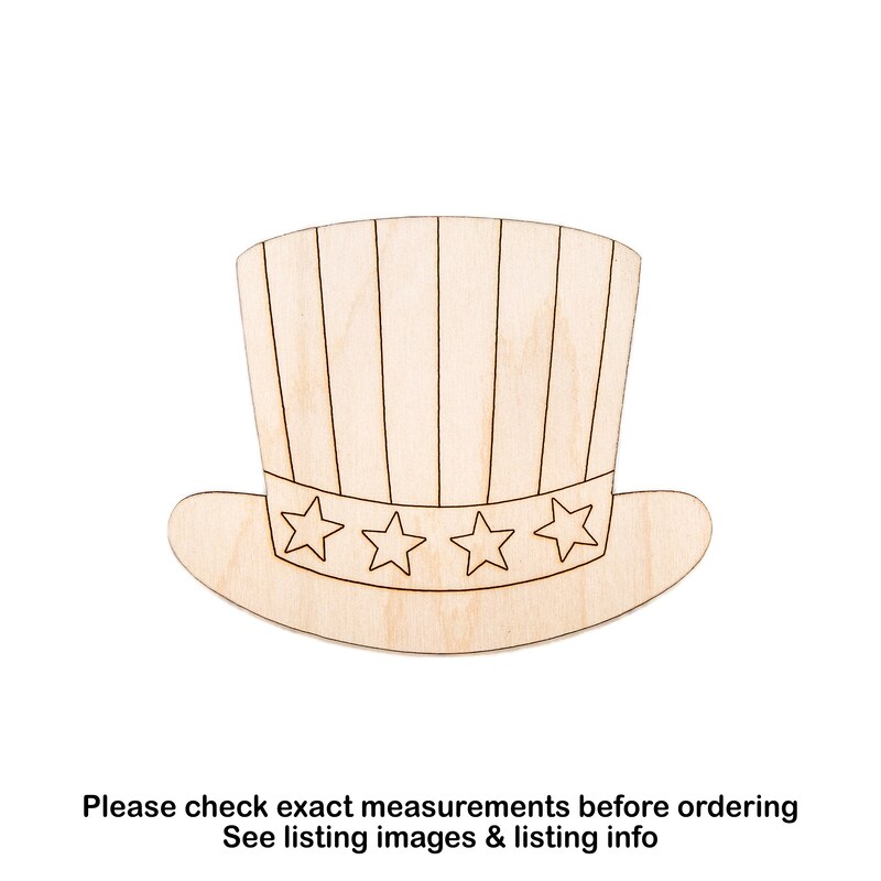 Uncle Sam Top Hat - Etsy