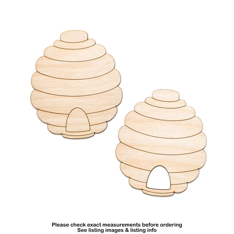 Beehive-wood Cutout-beehive and Honey Bee Theme Decor-two - Etsy