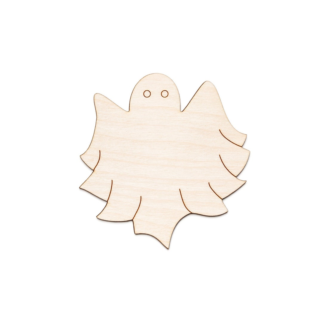 Ghost-wood Cutout-cute Ghost Decor-blanket Ghost-various Sizes-diy ...