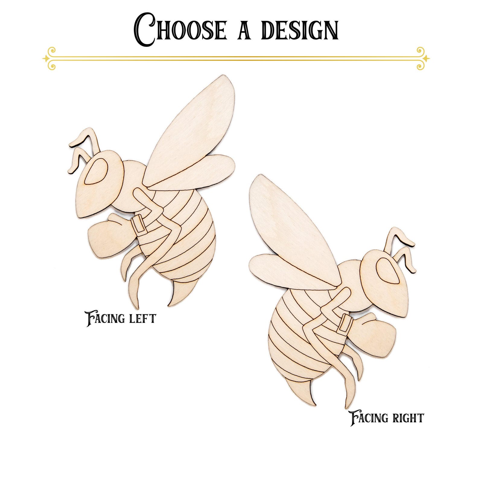 Bee Boxing Wood Cutout-detail-tough Bee Decor-various Sizes-diy ...