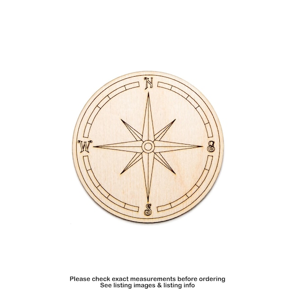 Wooden Compass - Etsy