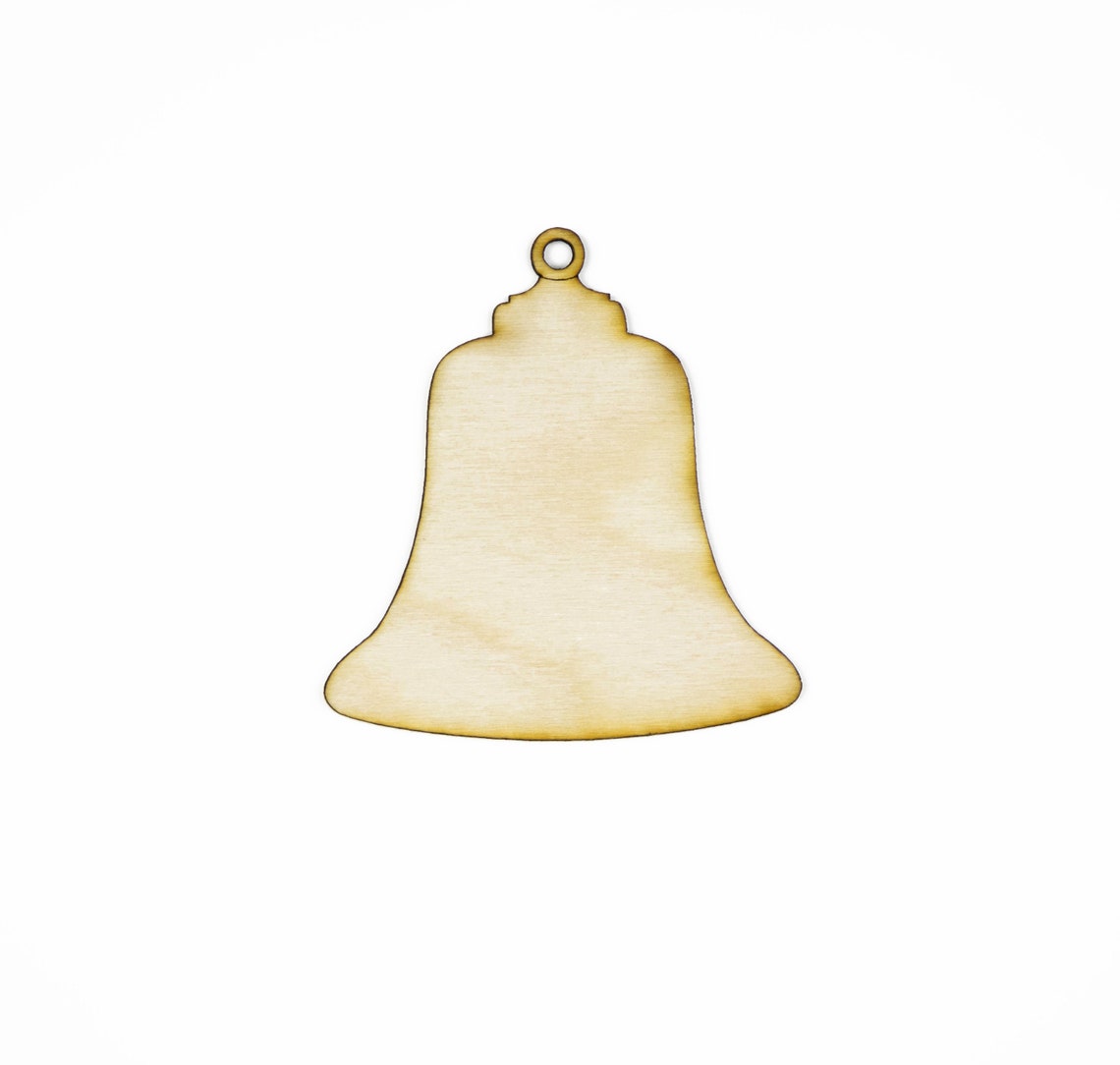 Bell Ornament Blank Wood Cutout-traditional Bell Wood | Etsy