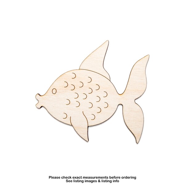 Wood Angel Fish - Etsy