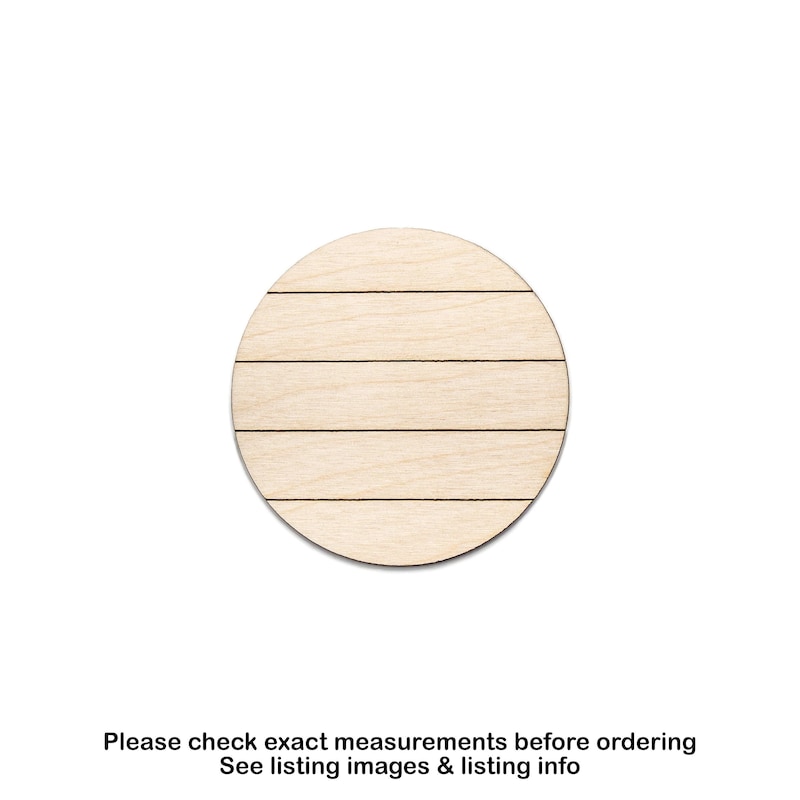 Blank Circle Wooden Sign - Etsy