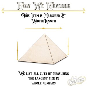 Pyramid Single-wood Cutout-egyptian Pyramid-ancient Structures-various ...