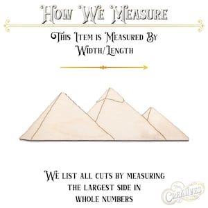 Pyramids of Giza-wood Cutout-ancient Egypt Decor-ancient History Crafts ...