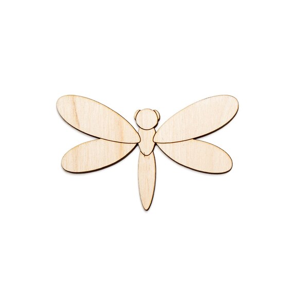 Cute Dragonfly-wood Cutout-bugs and Insects Wood Decor-various - Etsy