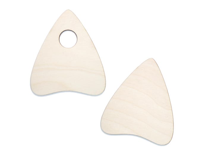 Triple Moon Pentagram-blank Wood Cutout-triple Moon Goddess-various ...