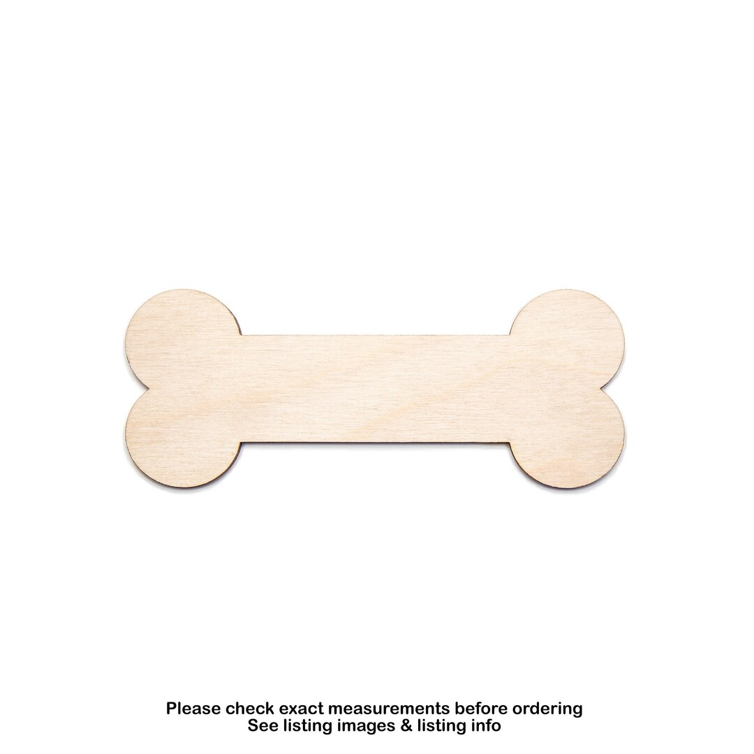 Dog Bone-wood Cutout-doggy Wood Decor-dog House Decor-various Sizes-diy ...