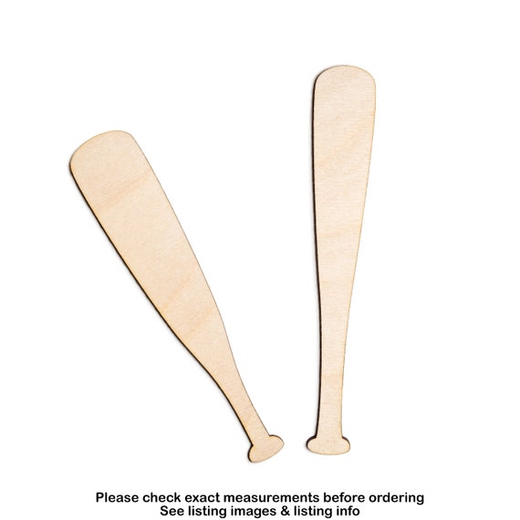 Baseball Bat-two Design Options-wood Cutout-sports Theme Wood - Etsy