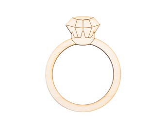 Wedding Ring Cutout - Etsy