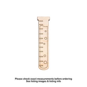 Test Tube Detail Wood Cutout-science Lab Wood Decor-various Sizes-diy ...
