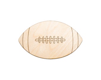 Wood Football Cutout - Etsy