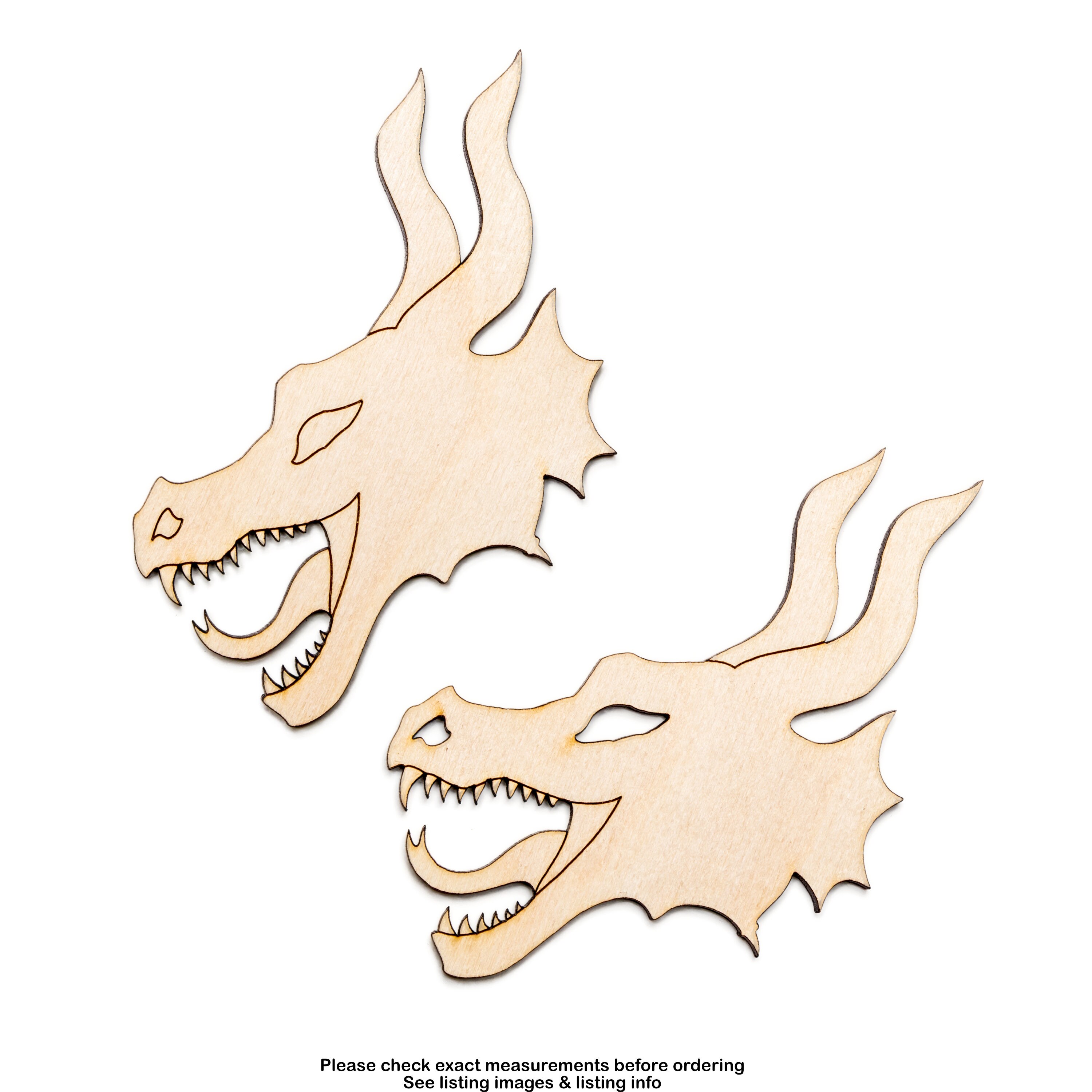 Dragon Face Template