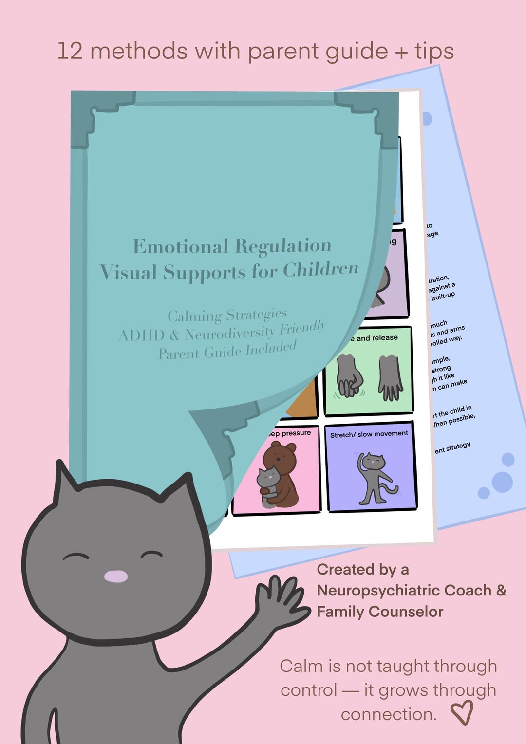 Emotional Regulation Visual Supports for Children – 12 Calming ...