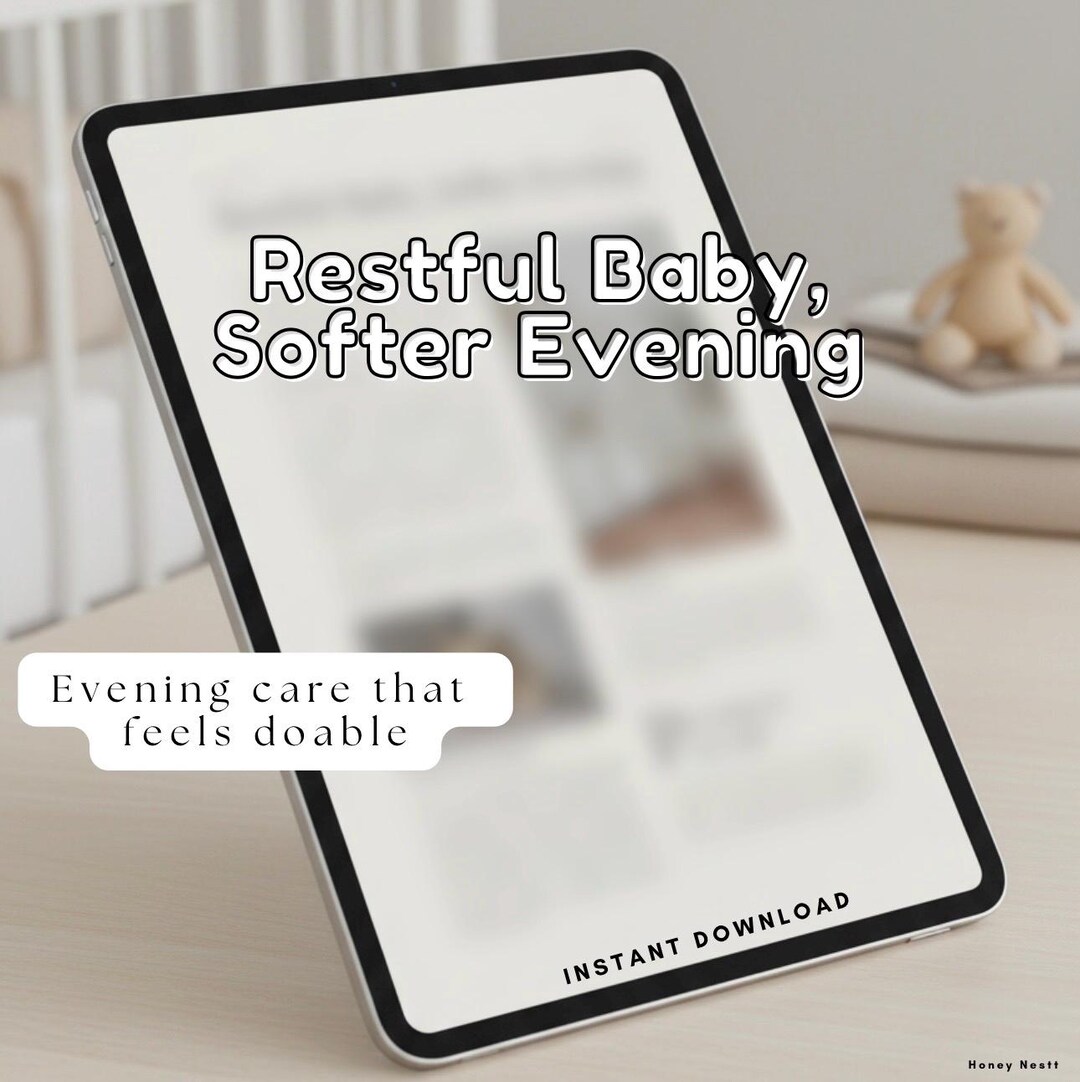 Restful Baby, Softer Evening Digital Baby Care Guide - Etsy