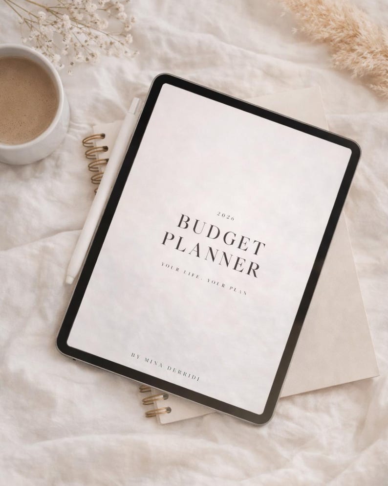 2026 Digital Budget Planner | Fillable PDF for iPad & PC - Etsy