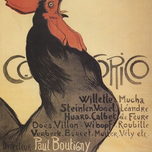 Steinlen French Poster: Vintage Belle Époque Art Print - Etsy