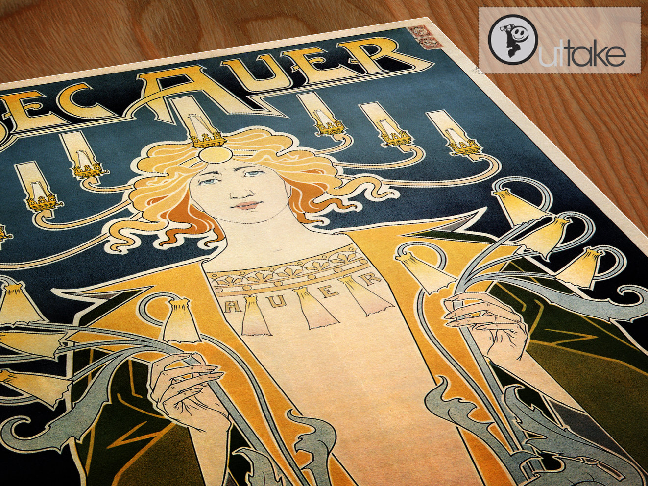 Art Nouveau Poster Bec Auer by Henri Privat Livemont | Etsy