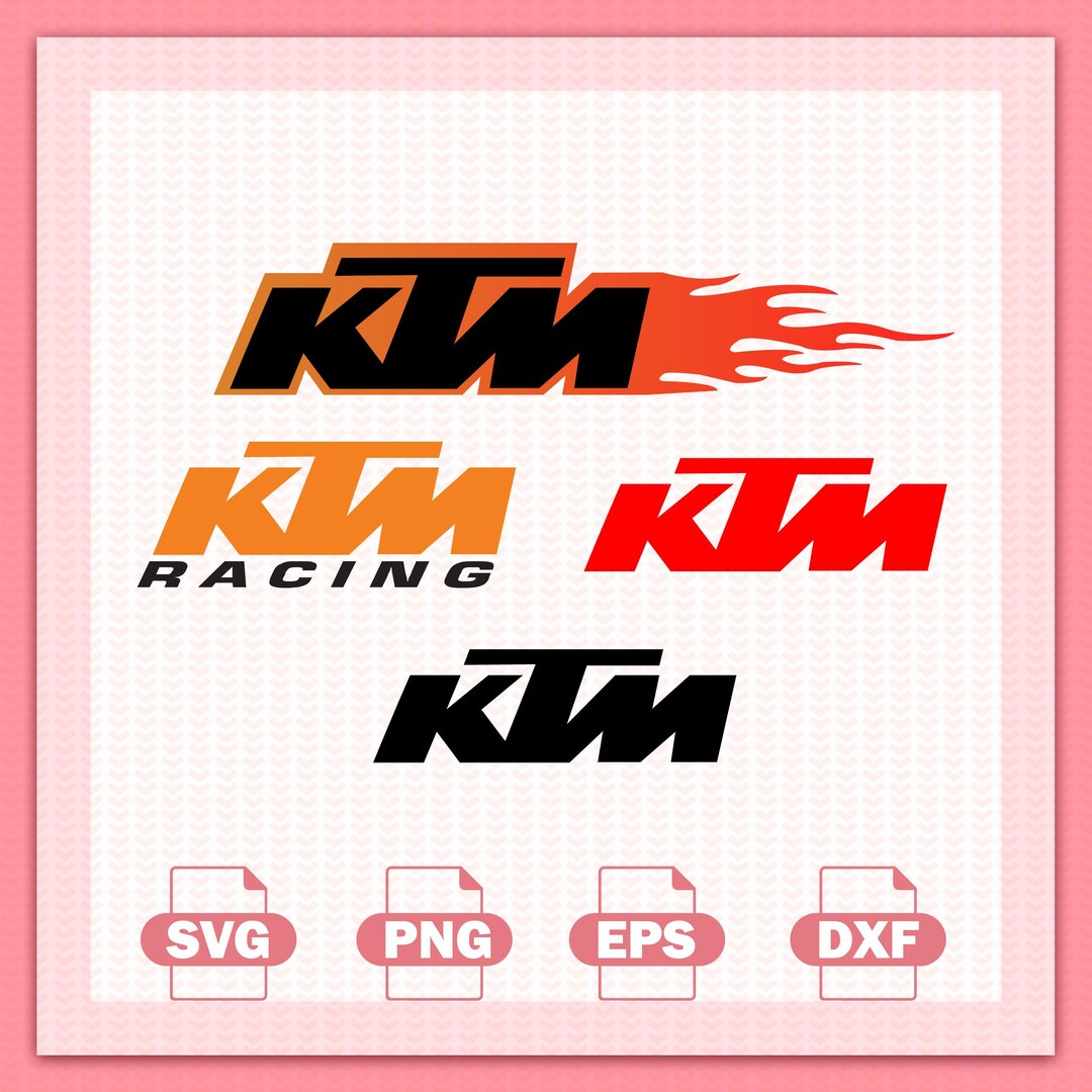 KTM Logo | Svg Png Dxf Eps | Motorbike Racing Logo | Instant Download ...