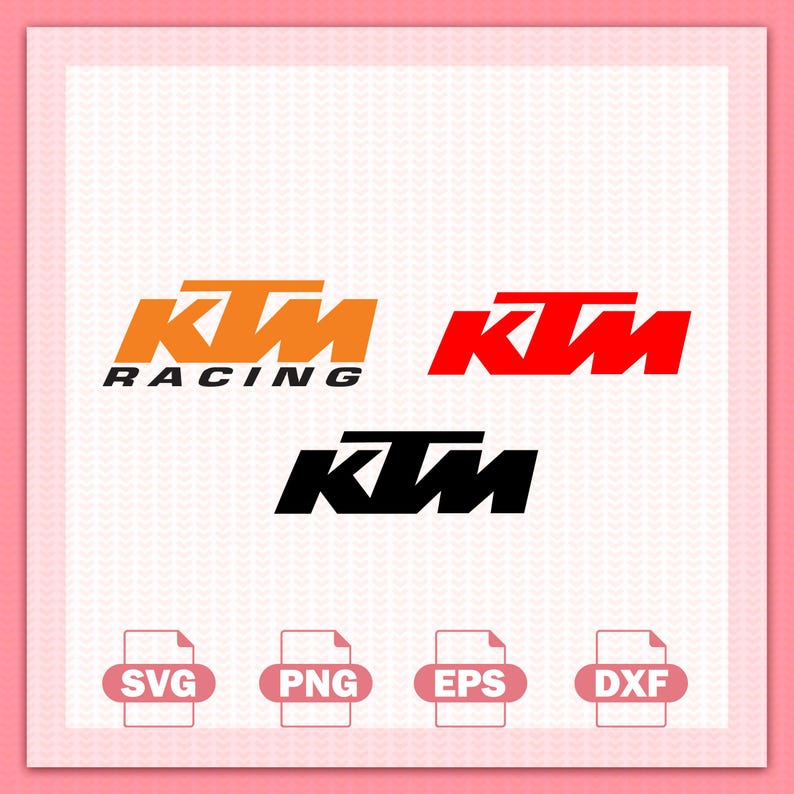 KTM Logo | Svg Png Dxf Eps | Motorbike Racing Logo | Instant Download ...