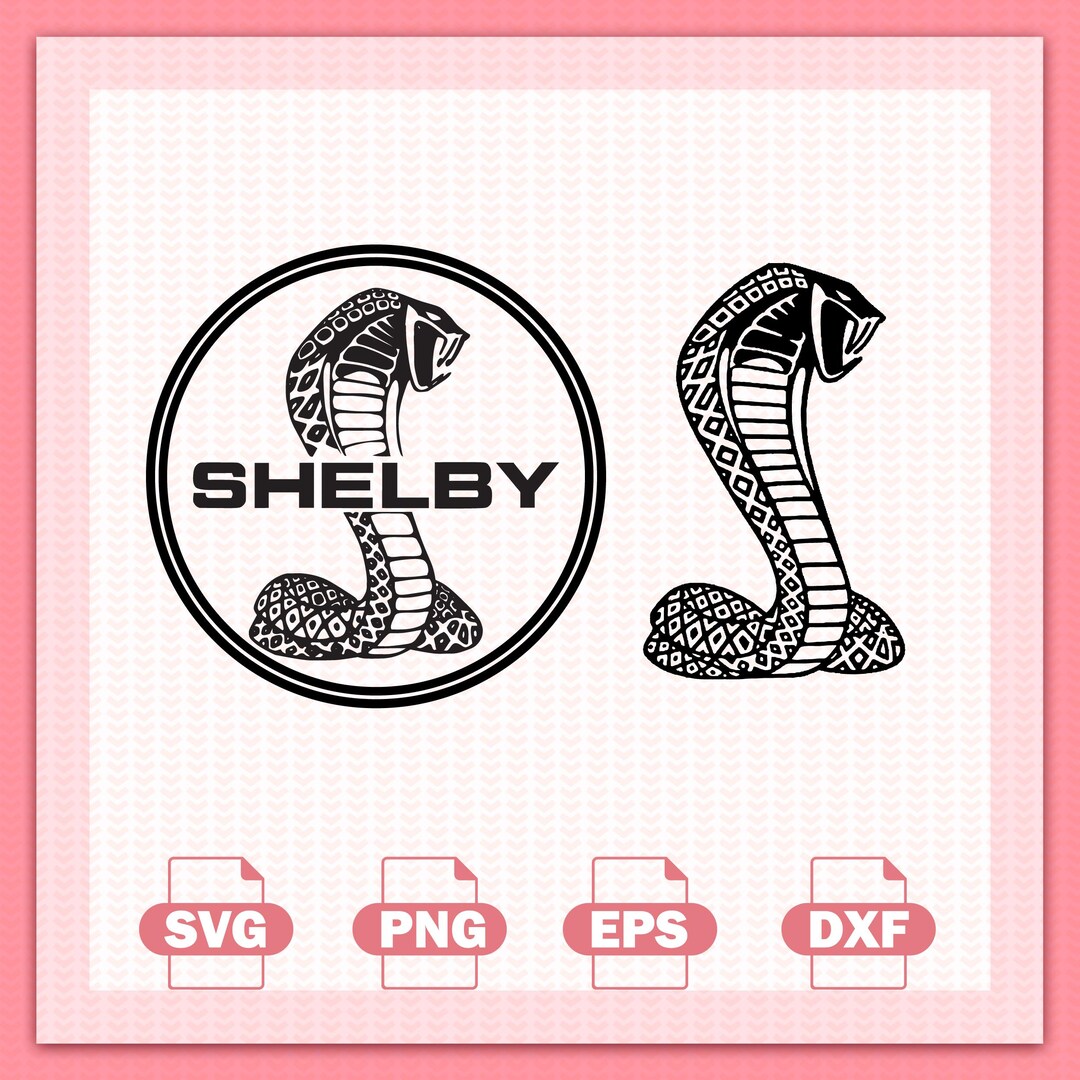 Shelby Logo | Cobra Car Logo |svg Png Dxf Eps | T-shirt & Sticker ...