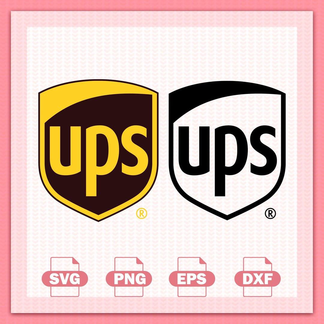UPS Logo Svg Png Eps Dxf | Courier Delivery Logo Cut File | Cricut ...