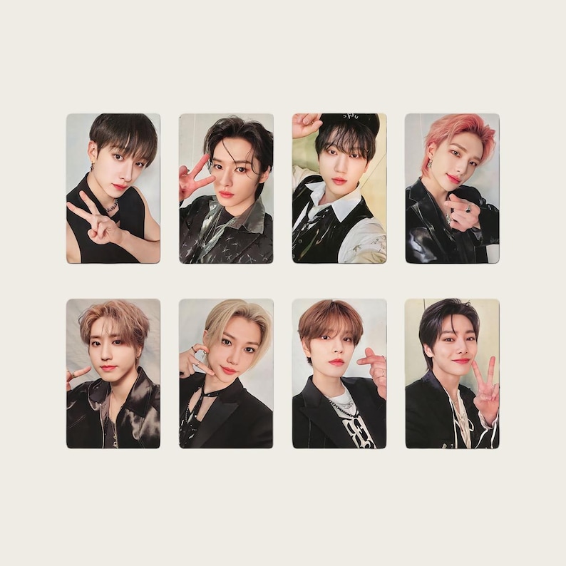 Stray Kids SKZ 5 STAR Photocards Set, Bang Chan, Lee Know, Changbin ...