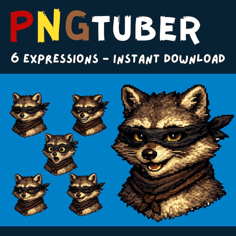 Pixel Art Pngtuber - Etsy