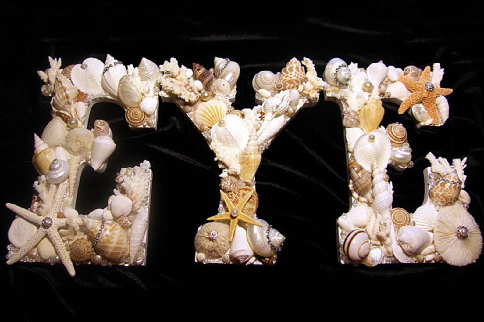 Seashell Letters - Special Order Your Name, Business Name, Initials ...