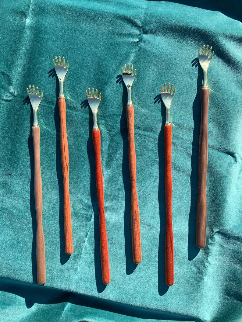 Hand Turned Back Scratchers - Etsy