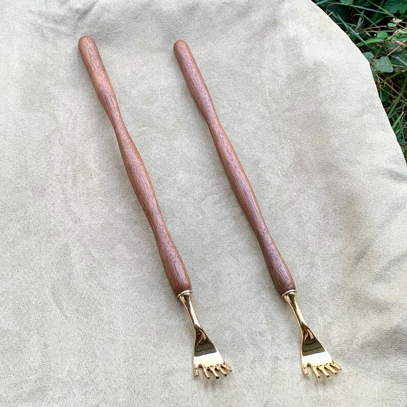 Hand Turned Back Scratchers - Etsy