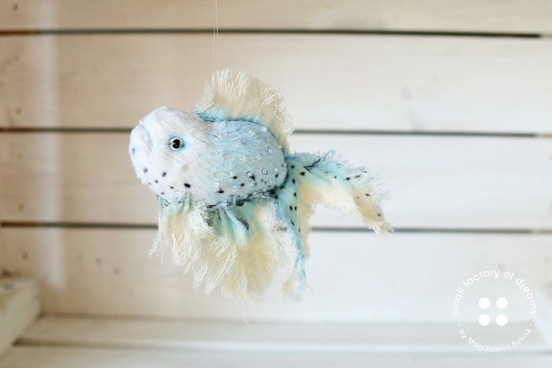 Ocean Mist - Fish Textile Sculpture - Etsy