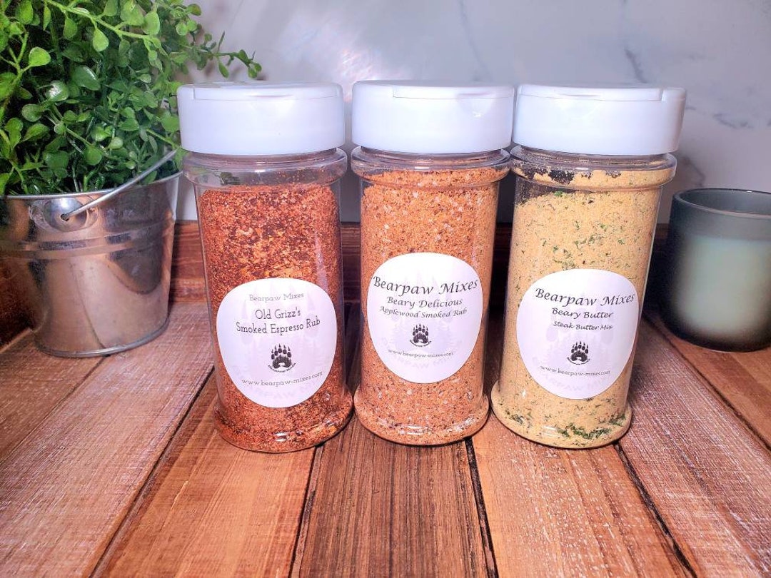 Spice Pack 3 Spice Rubs for Meat and Bread - Etsy