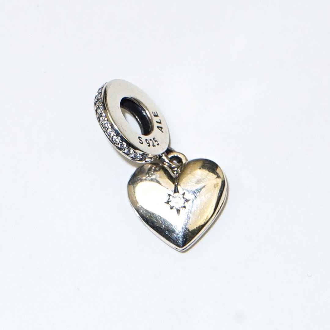 Pandora Sterling Silver Charm Openable Heart Locket - Etsy