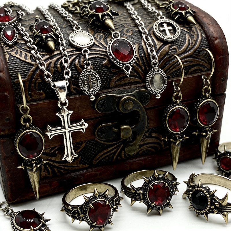 Emo Themes Necklace - Etsy